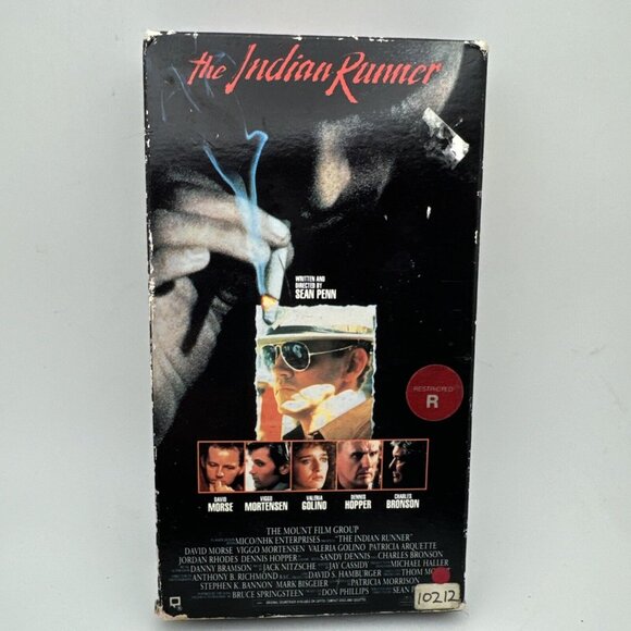 Media | Mgm Ua Video The Indian Runner Vhs 1991 Re Sealed Movie Video ...